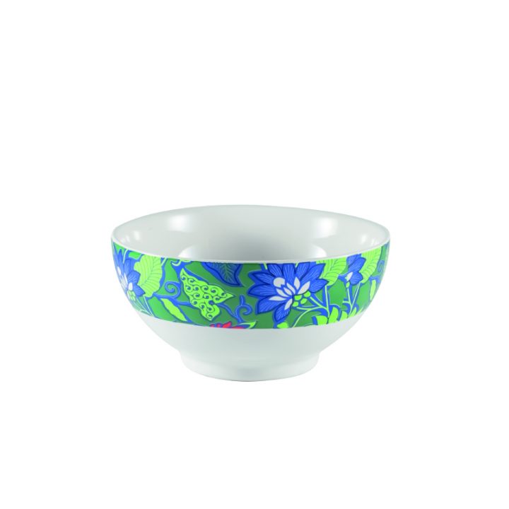 Batik Jawa Manis Green Bowl - Kopin | Tableware Company Indonesia