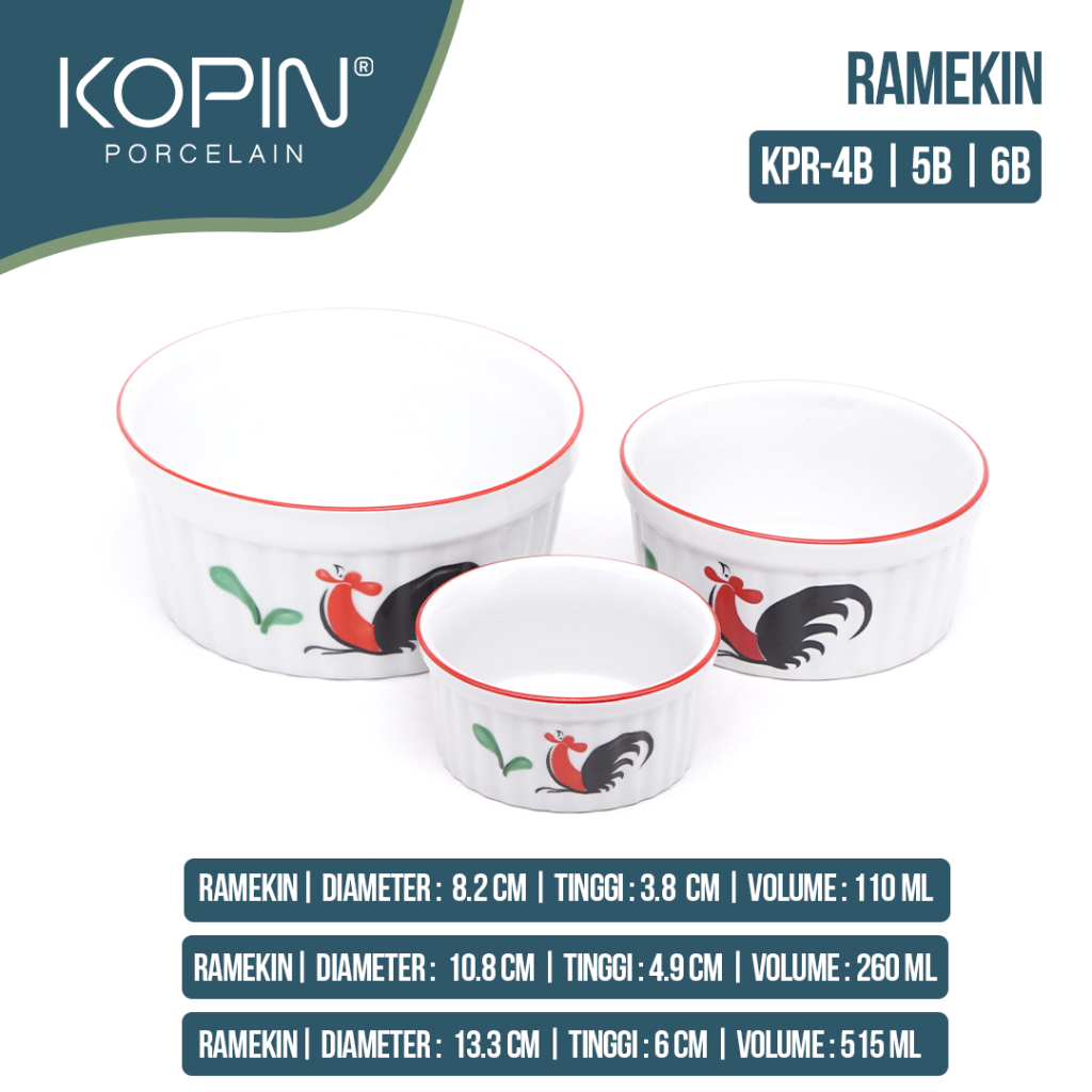 KOPIN - Finest Ramekin Bowls Collection 1 - Kopin | Tableware Company ...